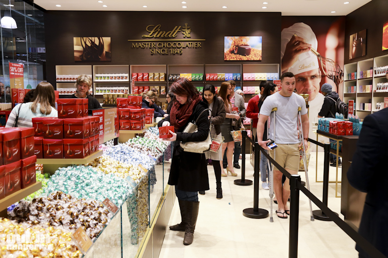 Lindt retail store opening at Canberra Outlet Centre | OutInCanberra