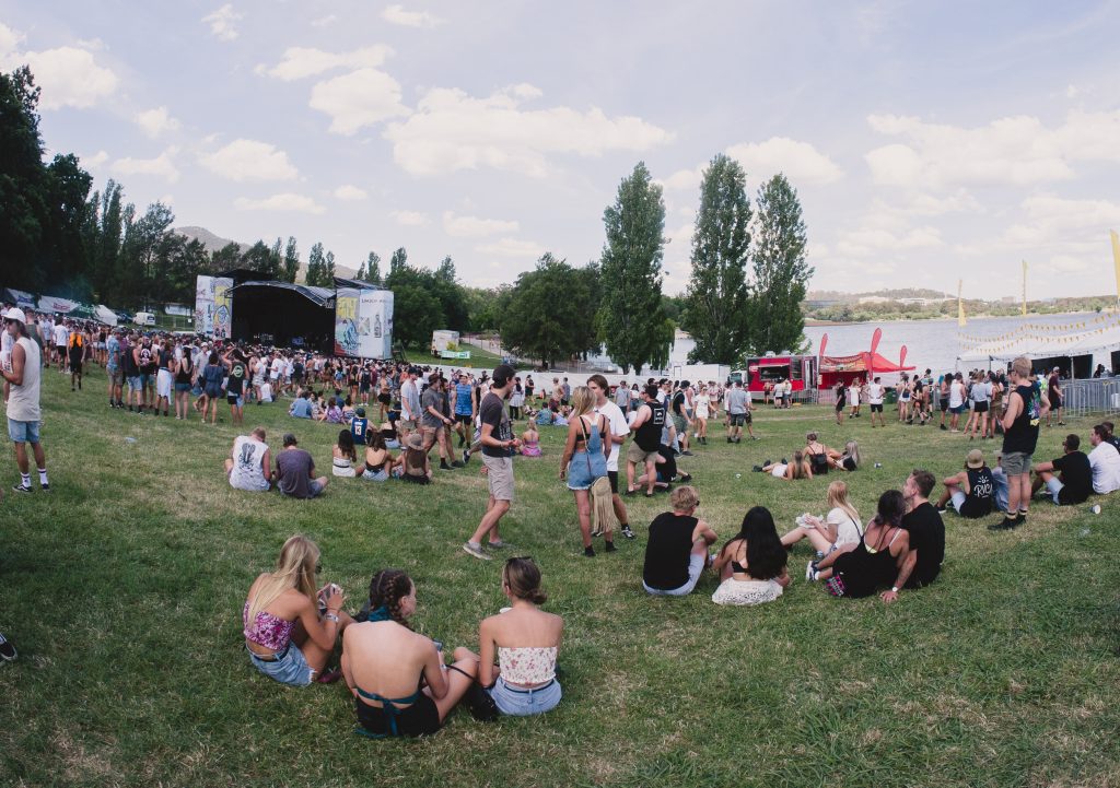 Spilt Milk lights up Commonwealth Park | OutInCanberra