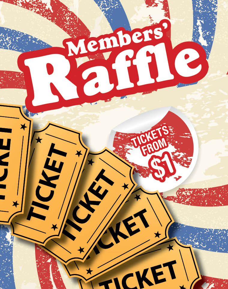 Members Raffle at Ainslie | OutInCanberra