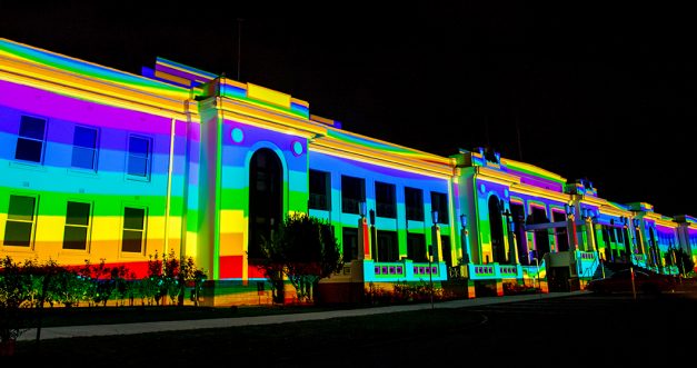 In pictures: Enlighten strikes the capital | OutInCanberra
