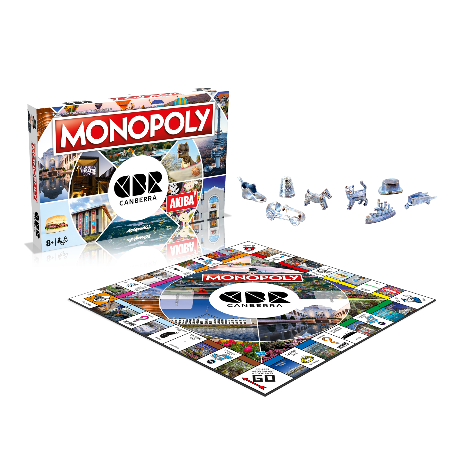THE CANBERRA MONOPOLY BOARD DESTINATIONS HAVE BEEN ANNOUNCED ...