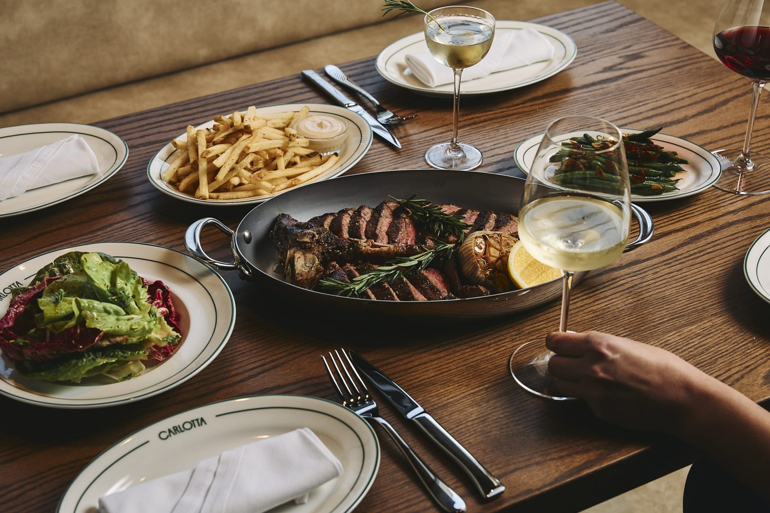 Chris Lucas reveals a first look inside his new restaurant Carlotta ...